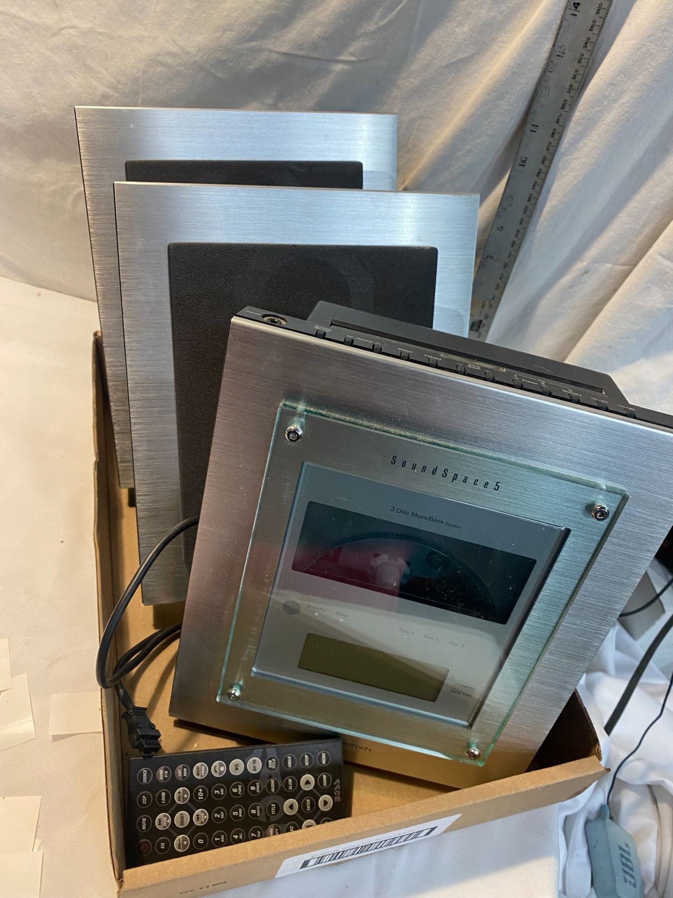 Sound space 5 3 disc music bank system