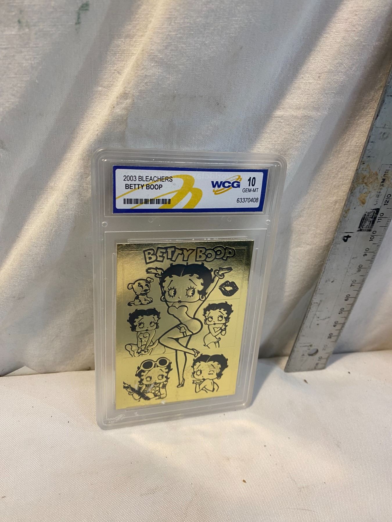 Betty Boop collector card