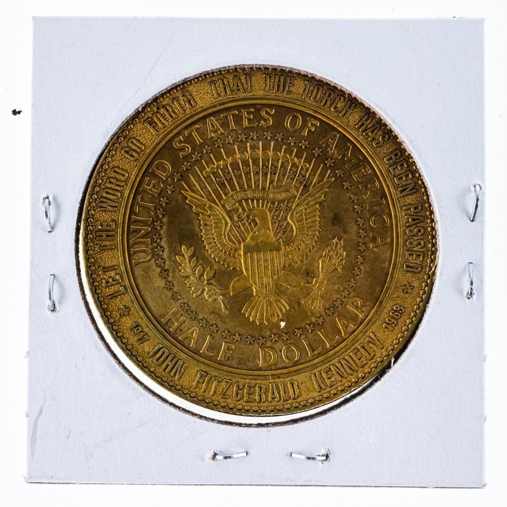 JFK Memorial Coin Canada Sudbury Half Dollar US