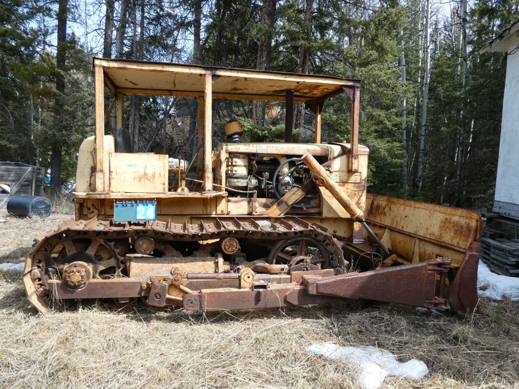 Allis chalmers HD9B dozer ran when parked