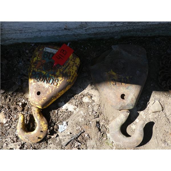 Vintage Snatch Block / Pulleys