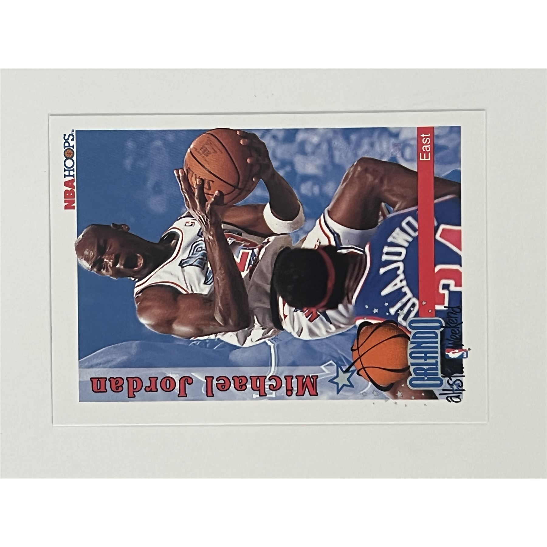 All-Star Michael Jordan 1992 Skybox #298 trading card