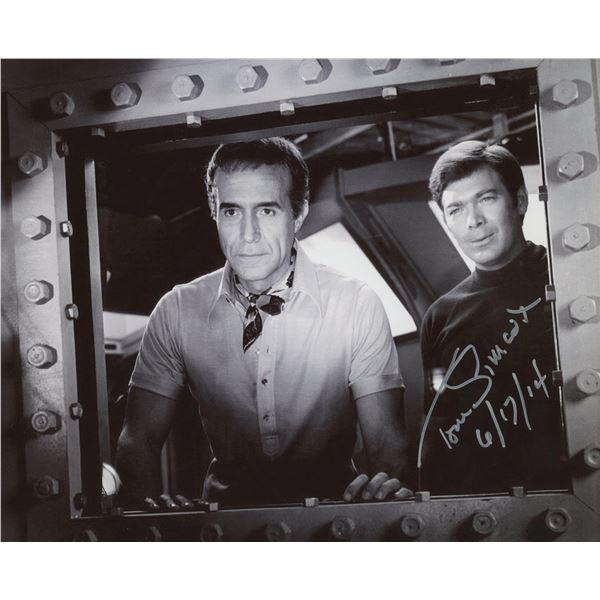 The Green Hornet Tom Simcox signed photo. GFA Authenticated