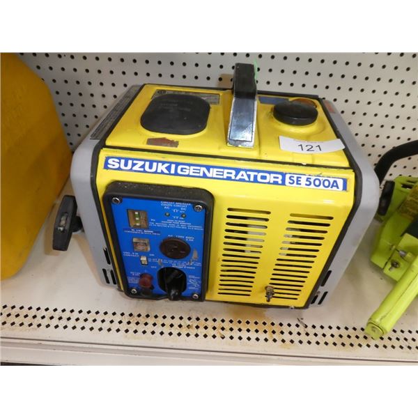Suzuki generator SE 500A runs