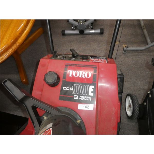 Toro CCR 1000E 3 HP snow blower