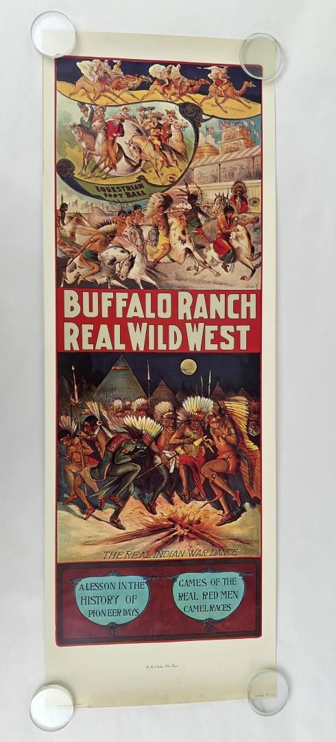 Buffalo Ranch Wild West Show Poster
