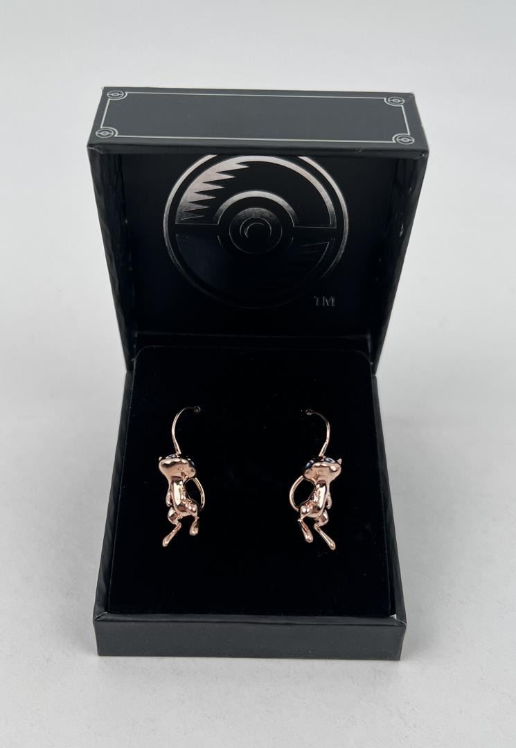 Pokemon Rocklove Sterling Silver Mew Earrings