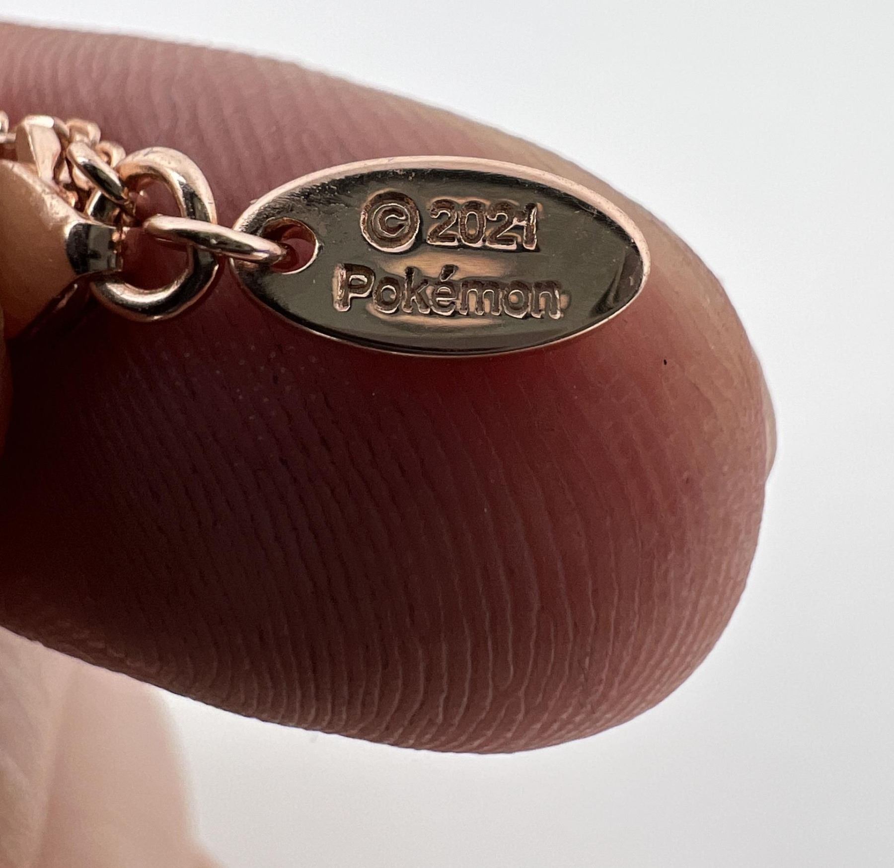 Pokemon Rocklove Sterling Silver Mew Necklace