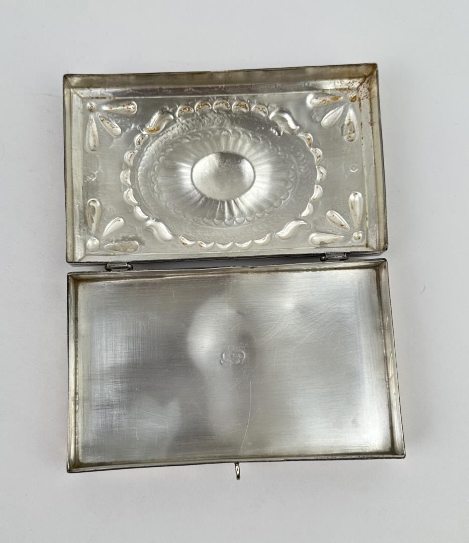 Suzie James Navajo Sterling Silver Box