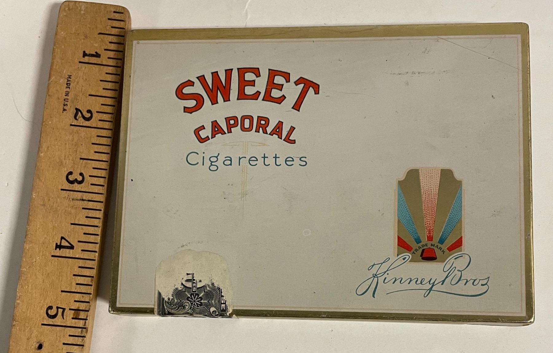 Sweet Caporal Cigarette Tin