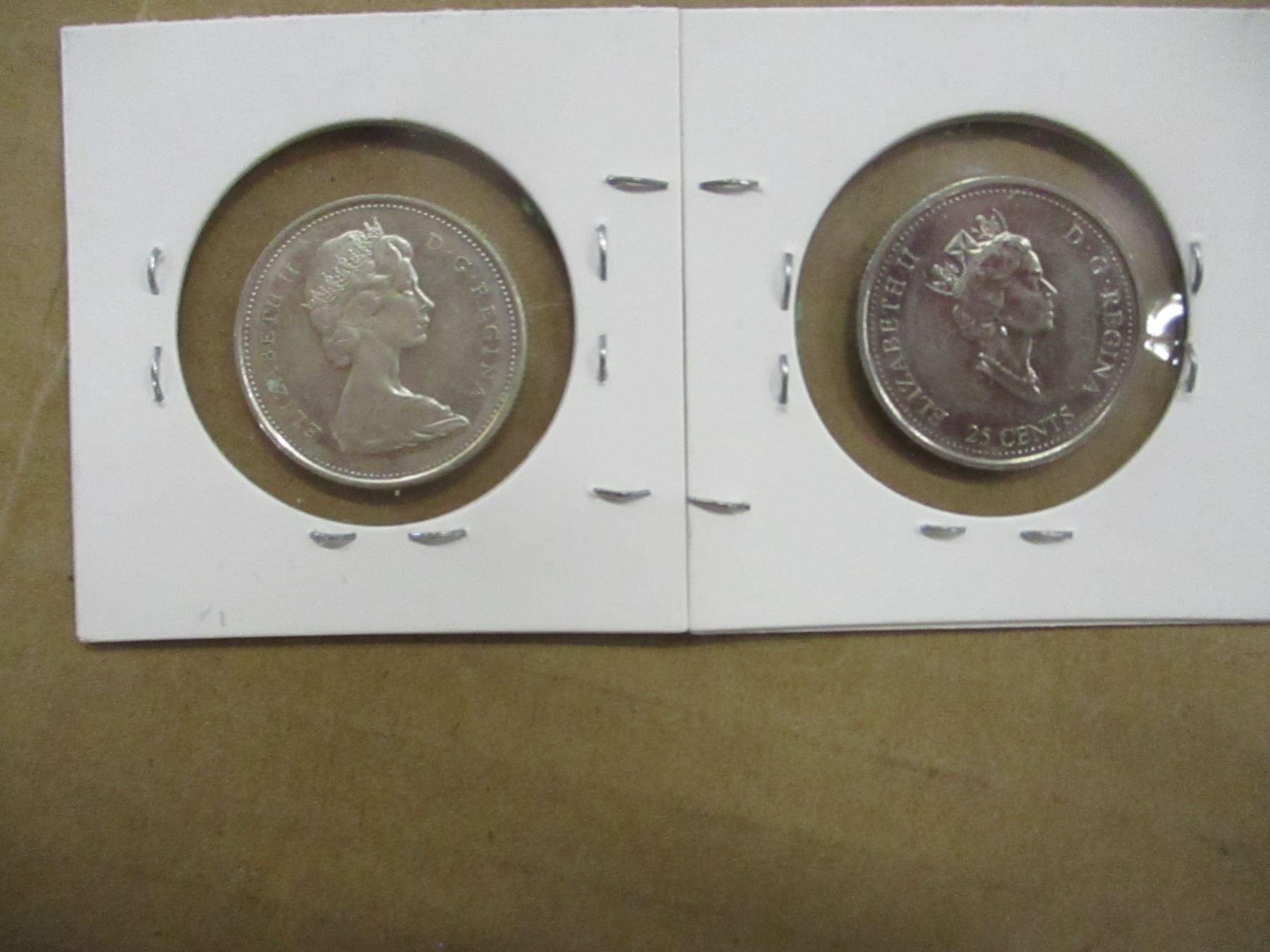 2000 CANADA FAMILY QUARTER & CANADA CENTENNIAL QUARTER