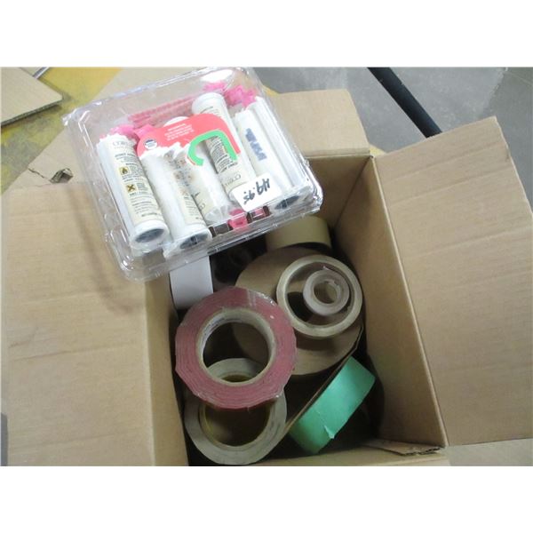 BOX C/W TAPE, JOINT ADHESIVE, ETC