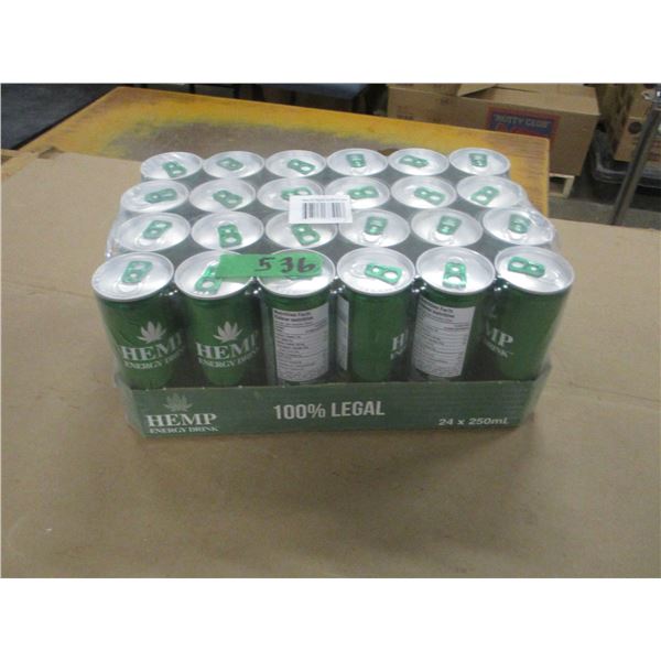 ORIGINAL HEMP ENERGY DRINK (24 CANS) - CASE
