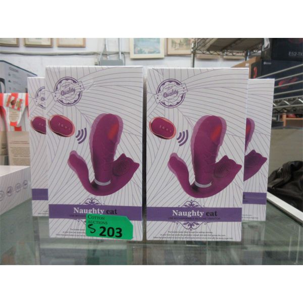 5 New Silicone Naughty Cat Sex Toys Usb Charge