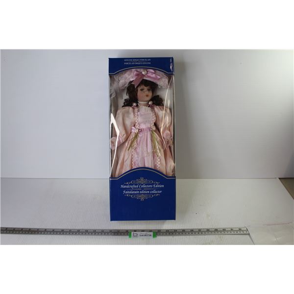 Porcelain Doll In Package Bodnarus Auctioneering