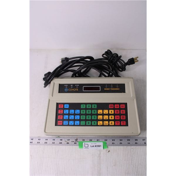 Vintage Coyote Memory Programmer Bodnarus Auctioneering