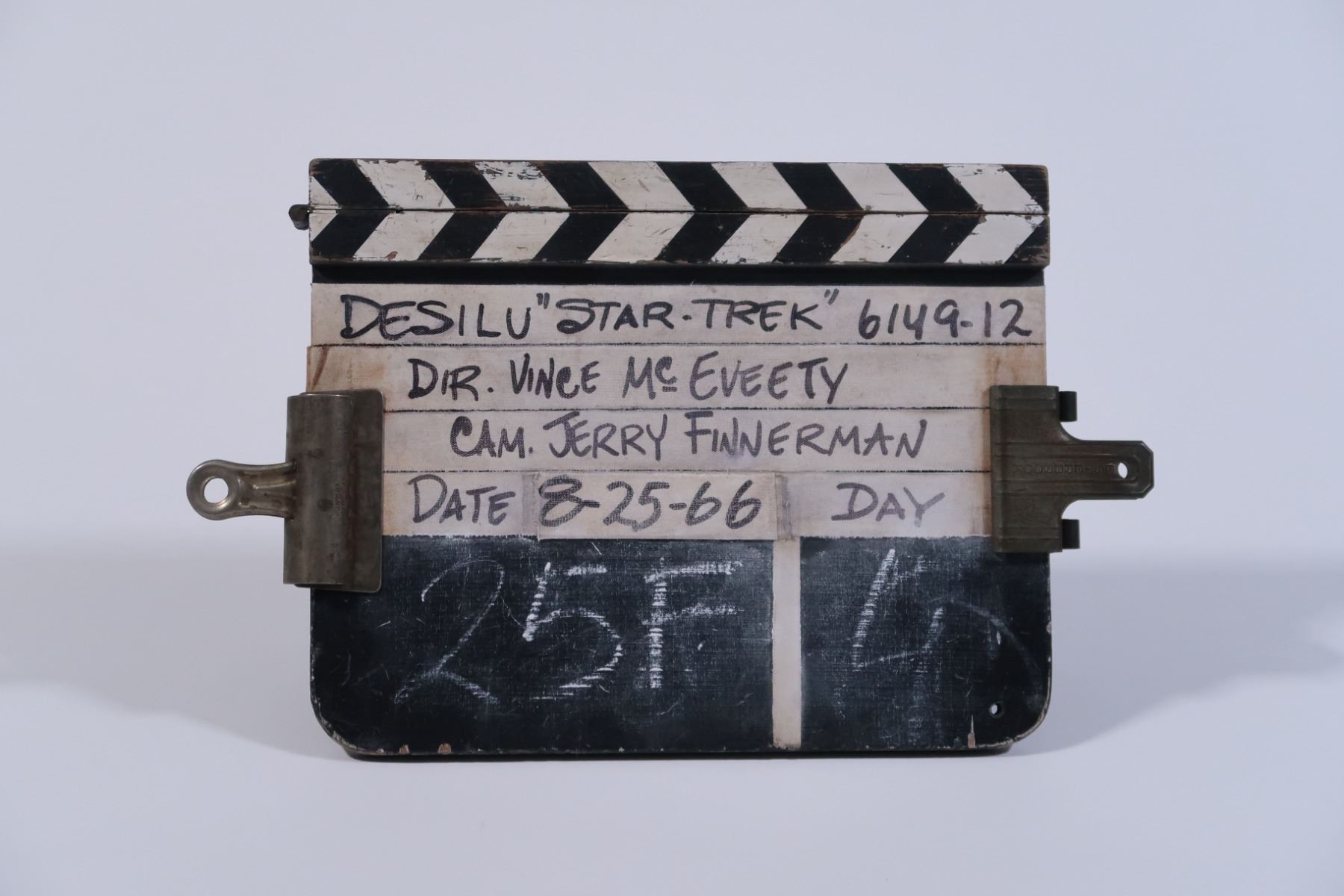 Star Trek Original Series Clapperboard, 1966