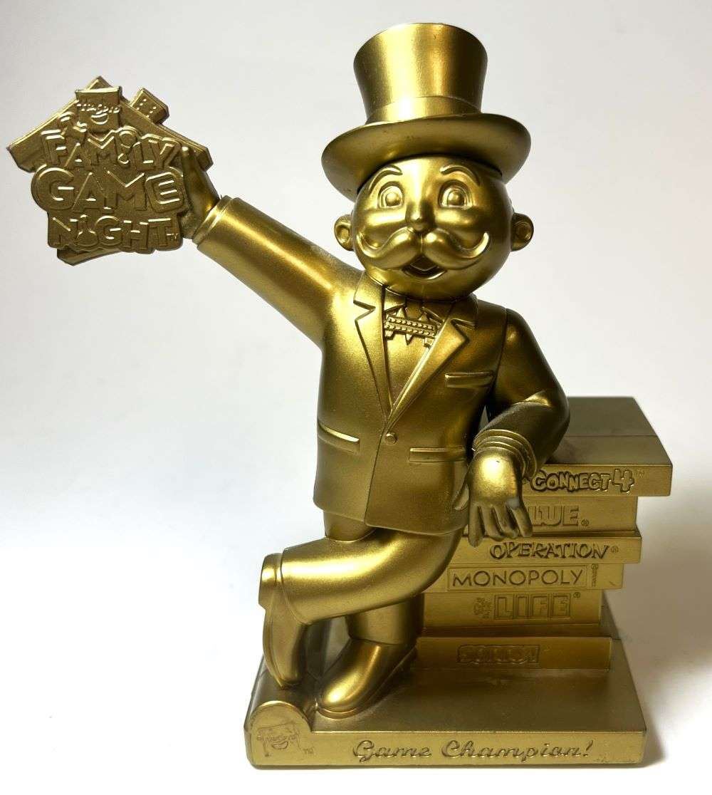 Rare! Collectible Mr. Monopoly Trophy