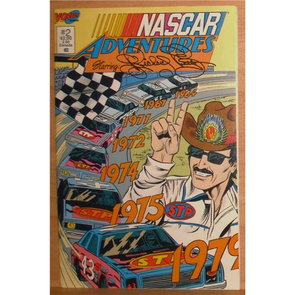Nascar driver Richard Petty, Printed in Canada Vortex Comic Book 1991