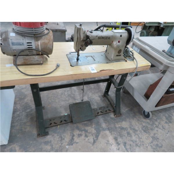 Singer Industrial Sewing Machine Wtable