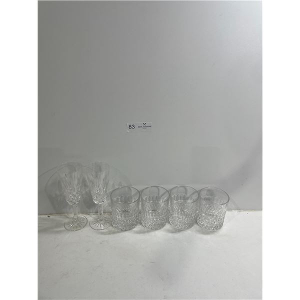Crystal Glasses And Tumblers Beck Auctions Inc