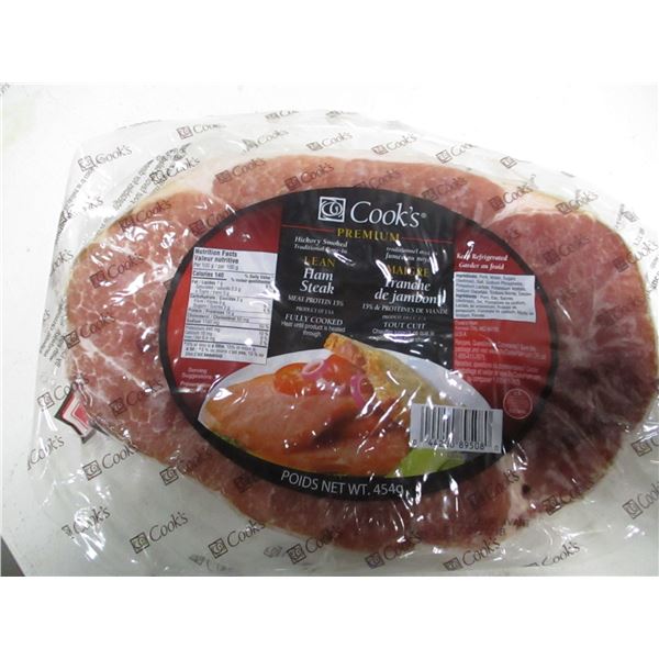 LEAN HAM STEAK BONE IN (454G)