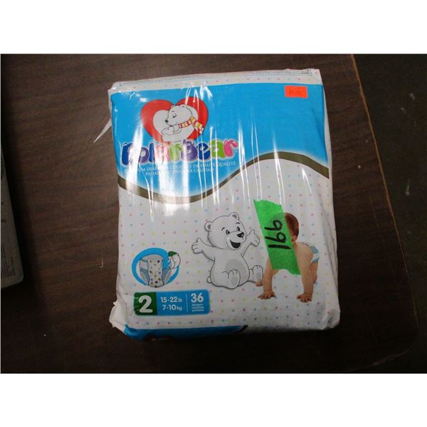 DIAPERS (15 - 22 LBS) (36 DIAPERS) - PACKAGE