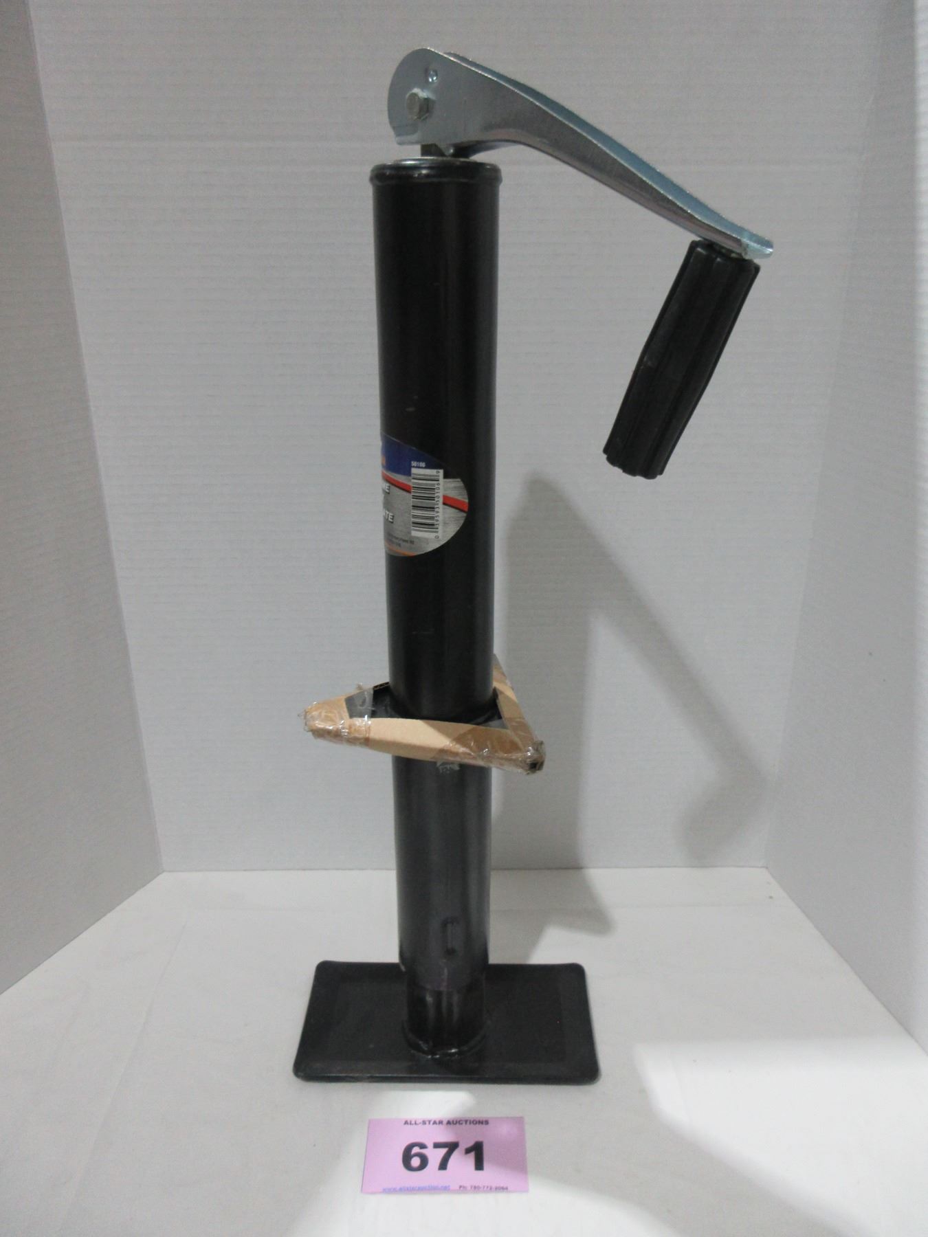 NEW: 2000 LB A FRAME TRAILER JACK WITH FOOT PLATE