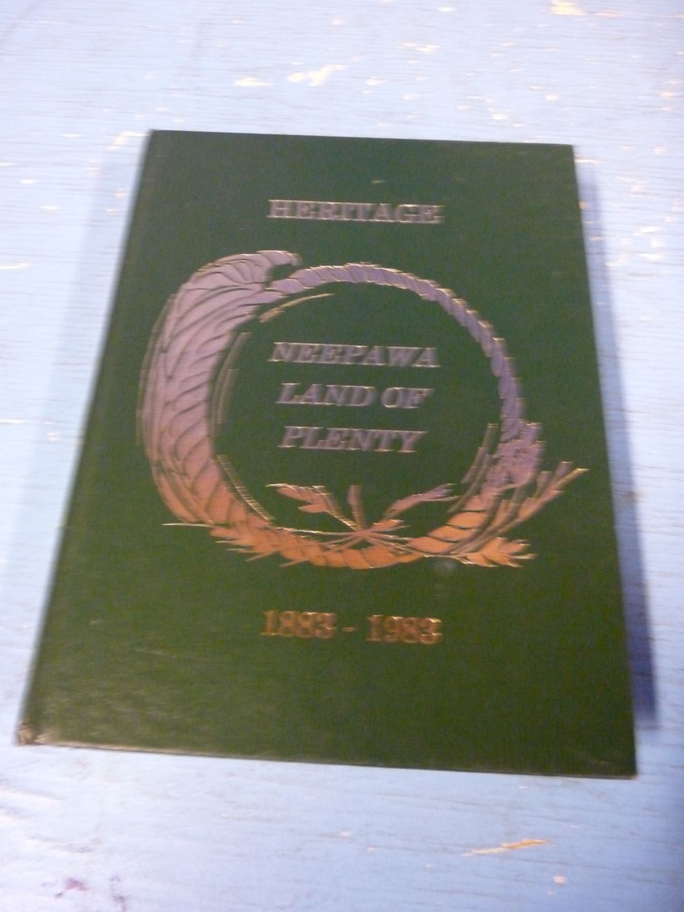 History book Neepawa land of plenty 1883-1983