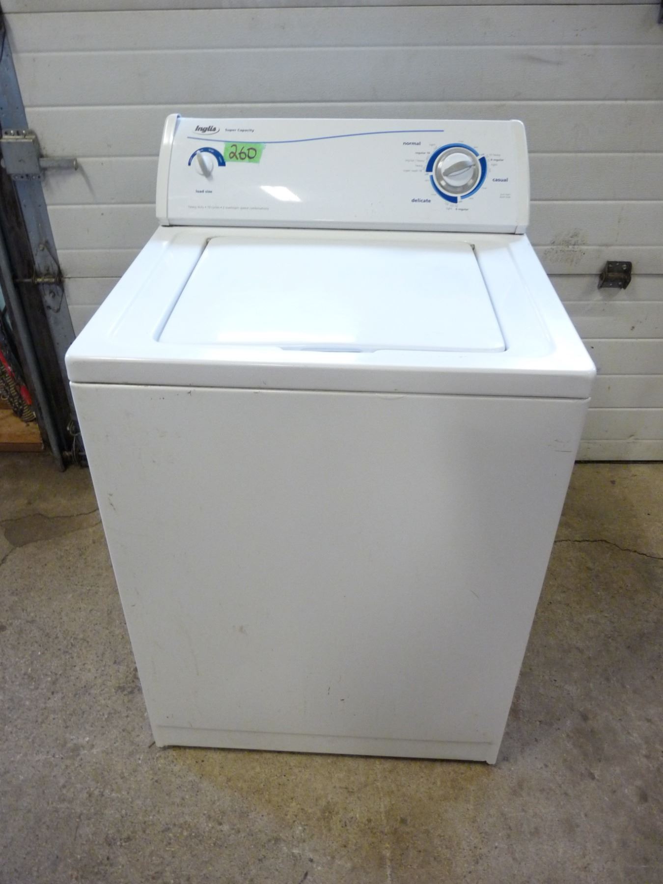 Inglis super capacity washing machine