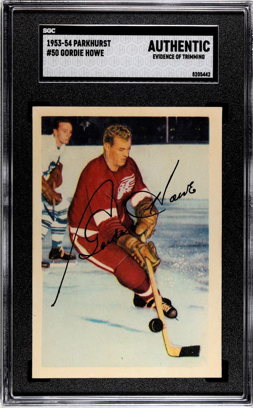 1953-54 Parkhurst #50 Gordie Howe (SGC Authentic)