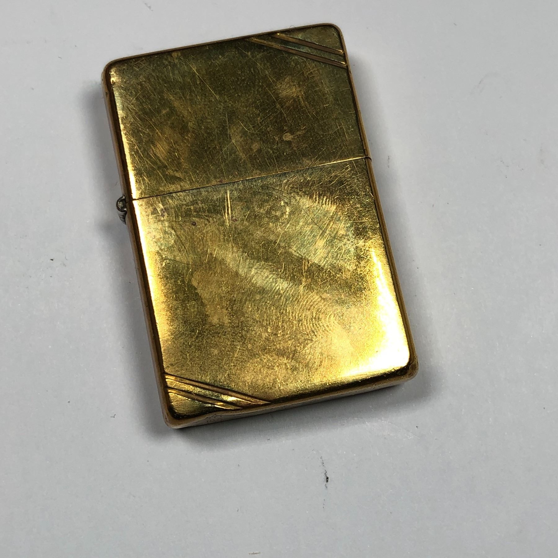 Vintage Brass Zippo VIII Bradford PA Made in USA