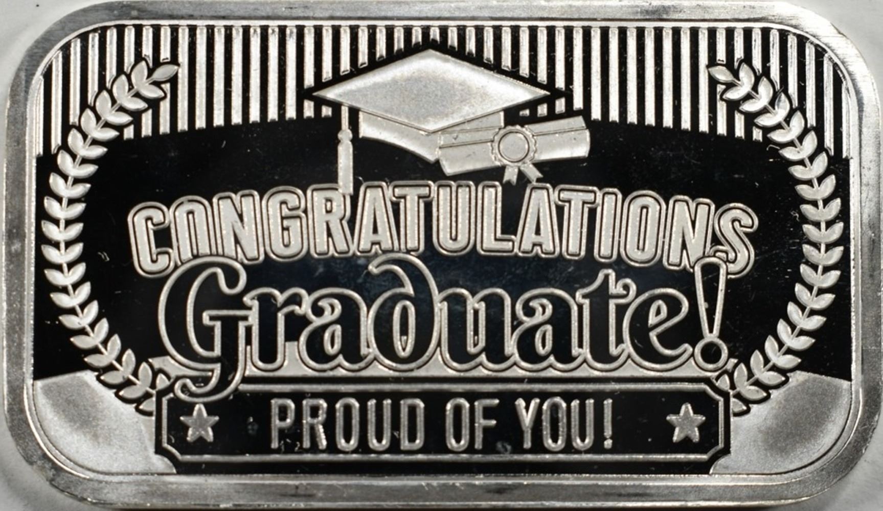 2023 CONGRATS GRAD .999 SILVER 1 OZ BAR