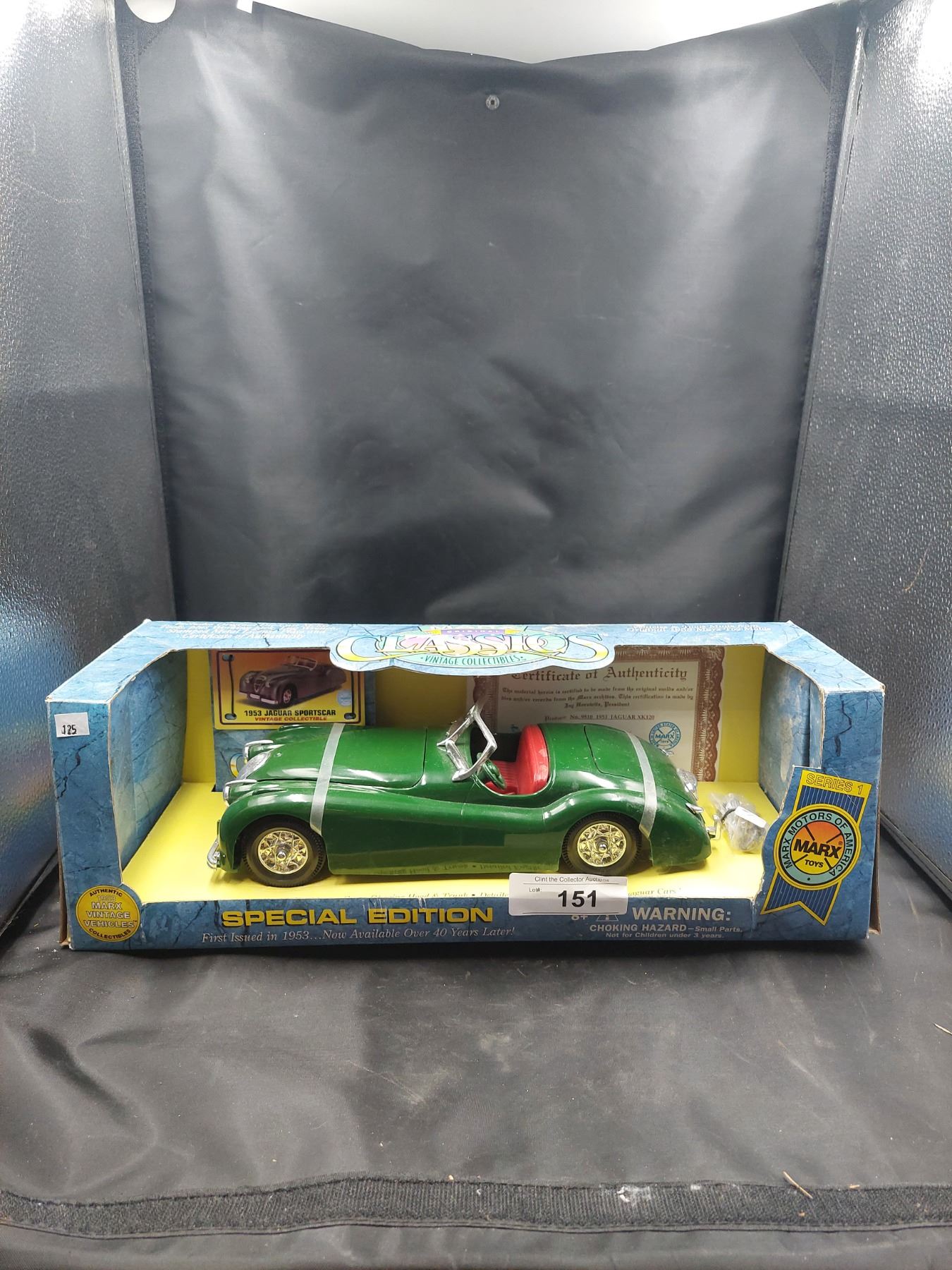 SPECIAL ED. MARX 1953 JAGUAR SPORTS CAR