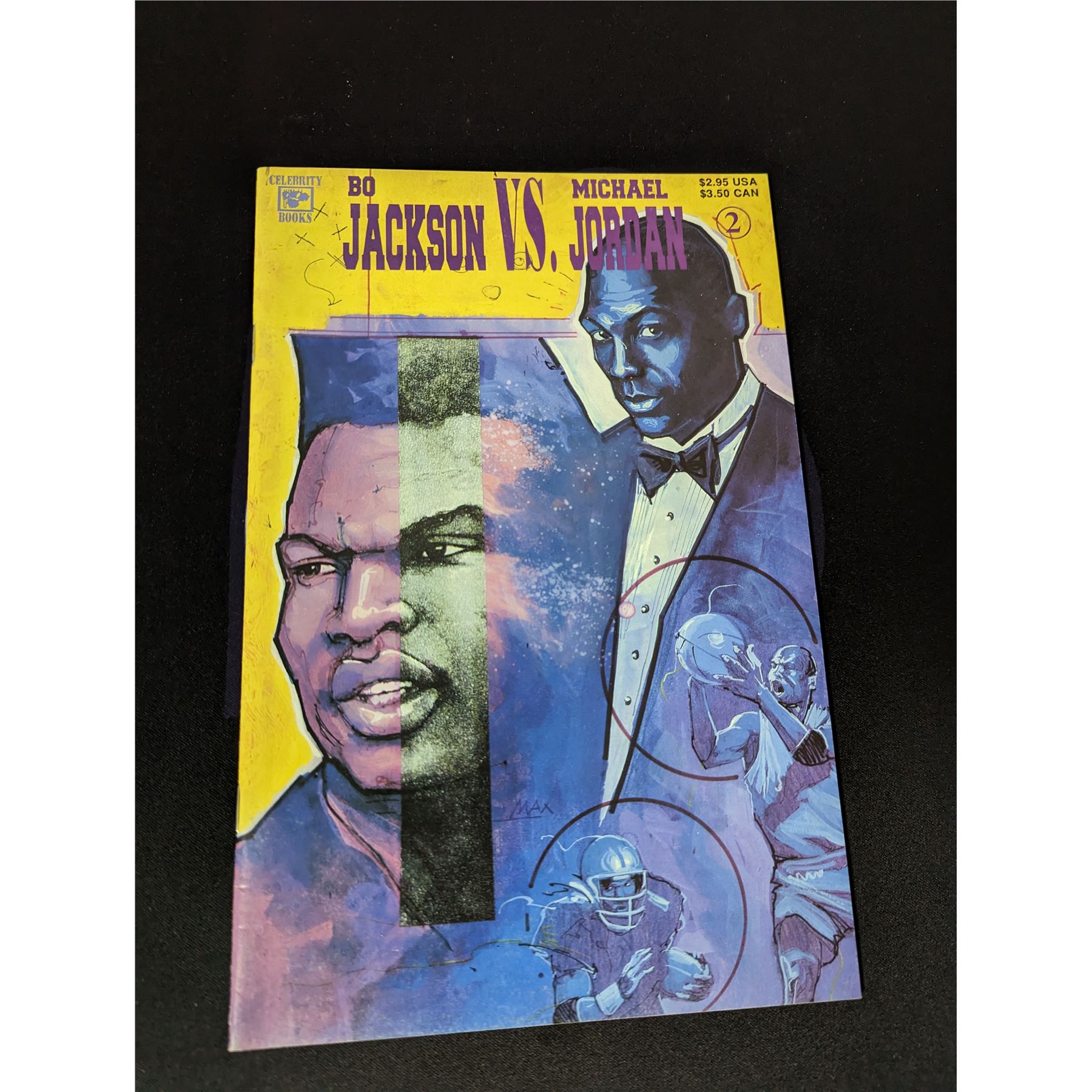 Bo Jackson Vs Michael Jordan 1992 comic