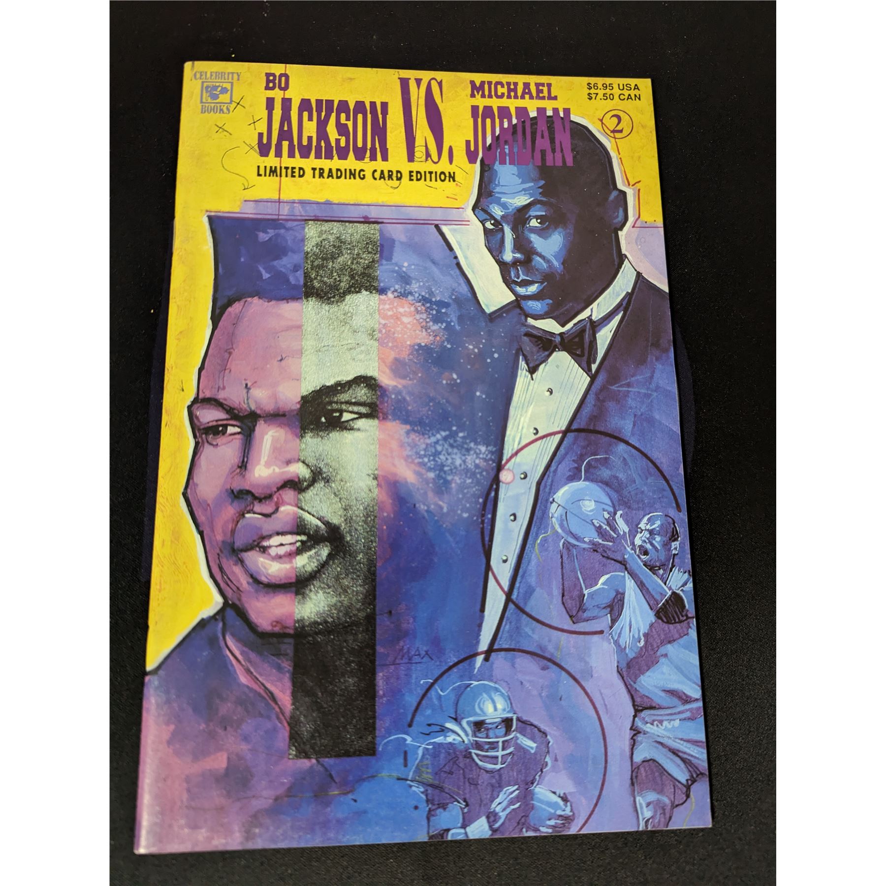 Bo Jackson Vs Michael Jordan 1992 comic