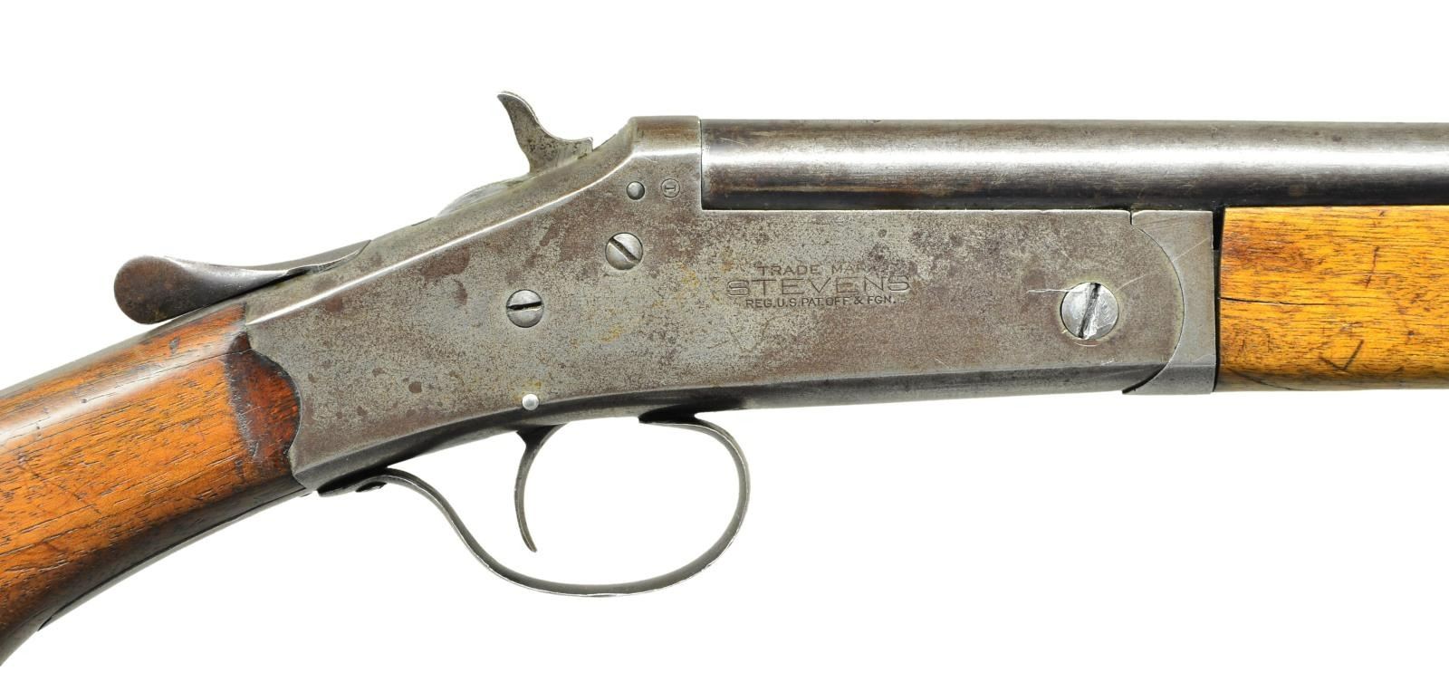 J STEVENS MODEL 108 SINGLE SHOT SHOTGUN.