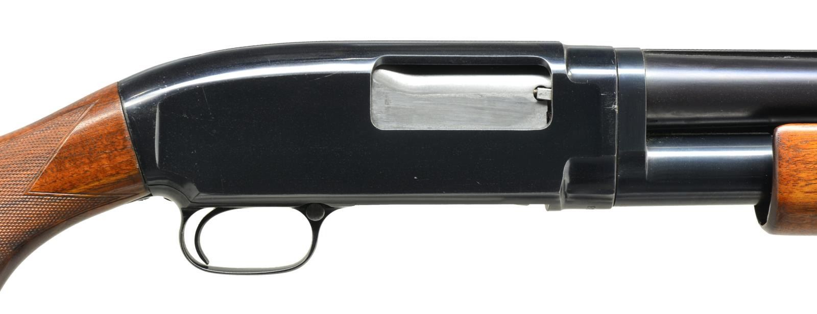 WINCHESTER MODEL 12 TRAP STYLE PUMP SHOTGUN.