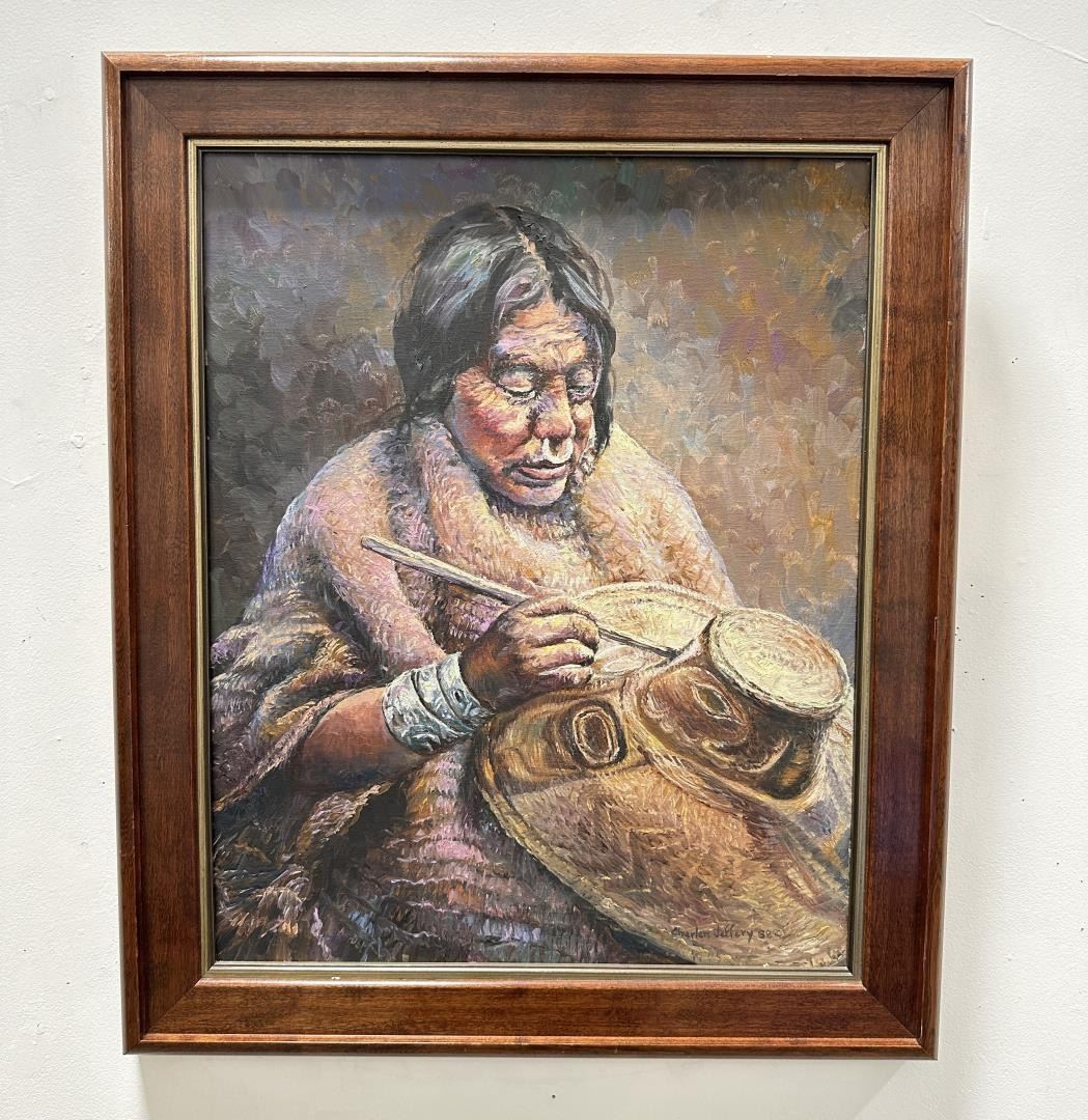Charles Jefferys Haida Indian Painting