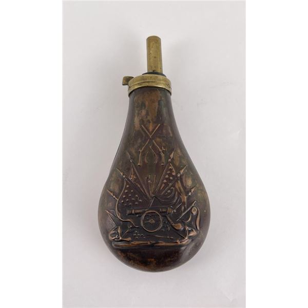 Brass Powder Flask