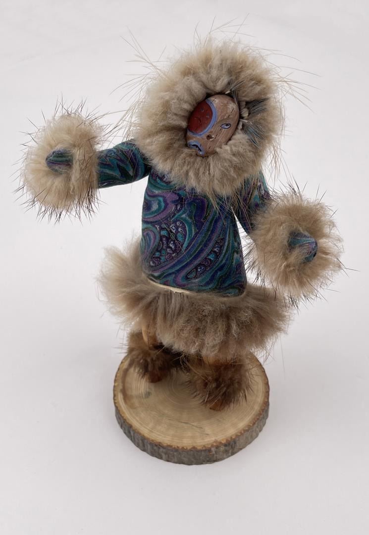 Carol Muth Spirit Mask Alaskan Inuit Doll