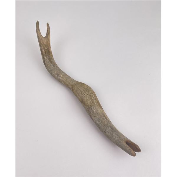 Ancient Inuit Eskimo Harpoon Antler Tool
