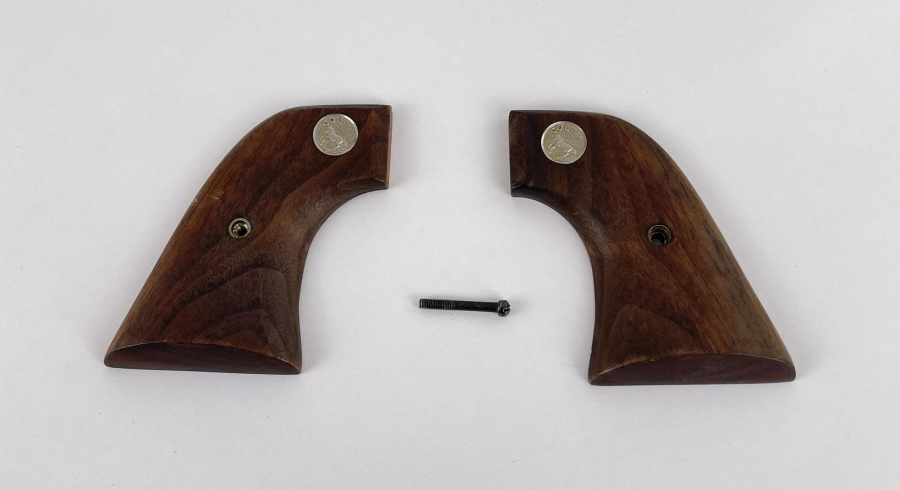 Factory Wood Colt Single Action Army Grips
