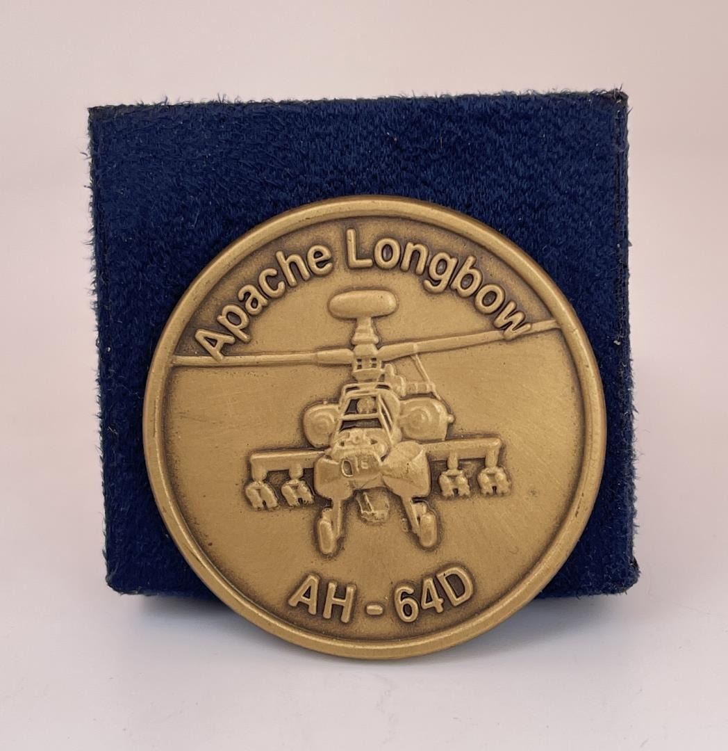 Apache Longbow AH-64D Challenge Coin