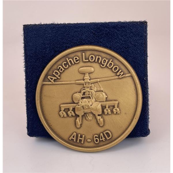 Apache Longbow AH-64D Challenge Coin