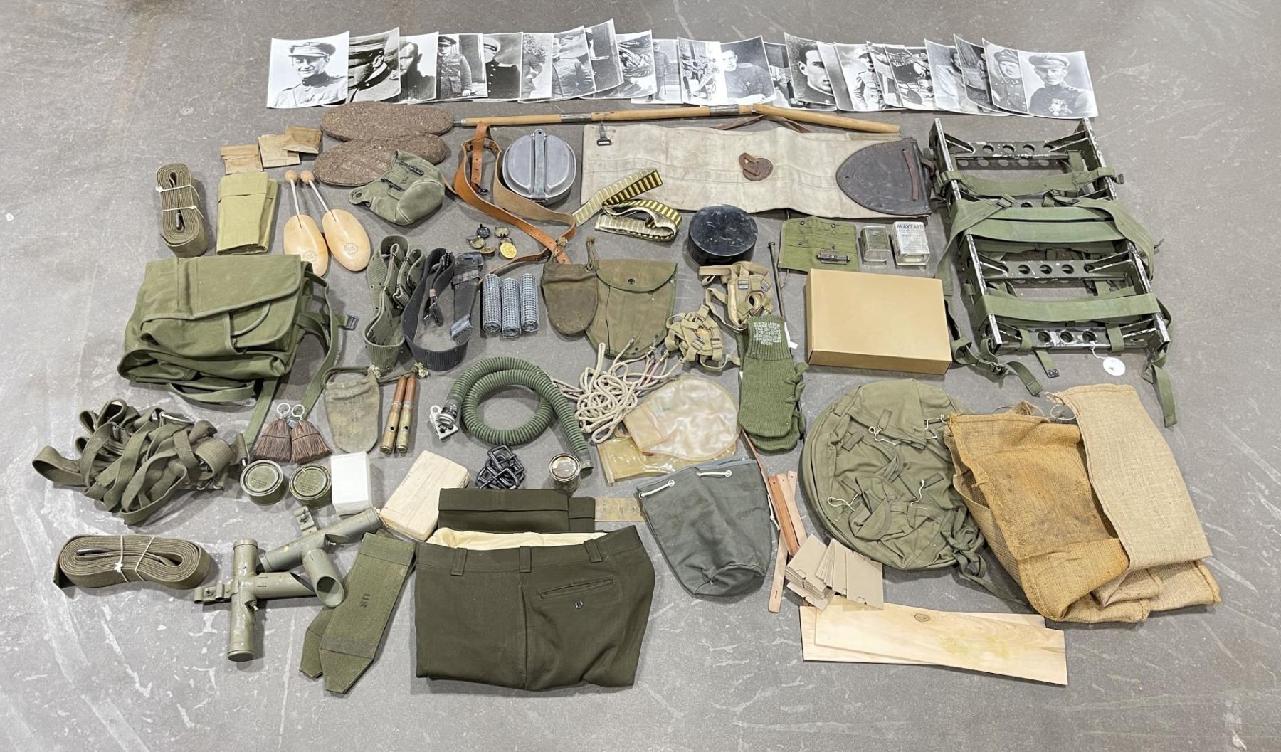 Large Collection of Military Items