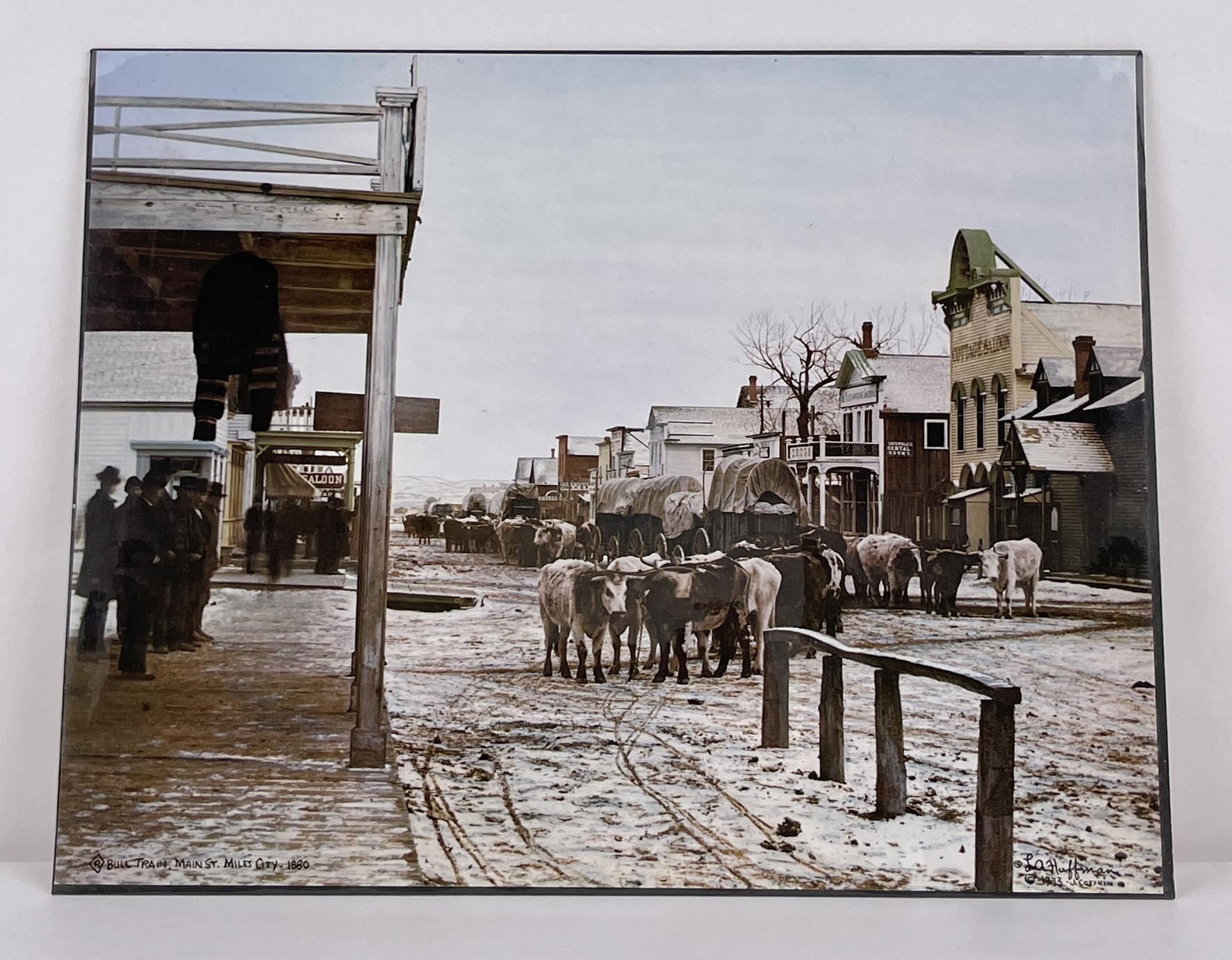 Diamond R Bull Train Miles City Montana