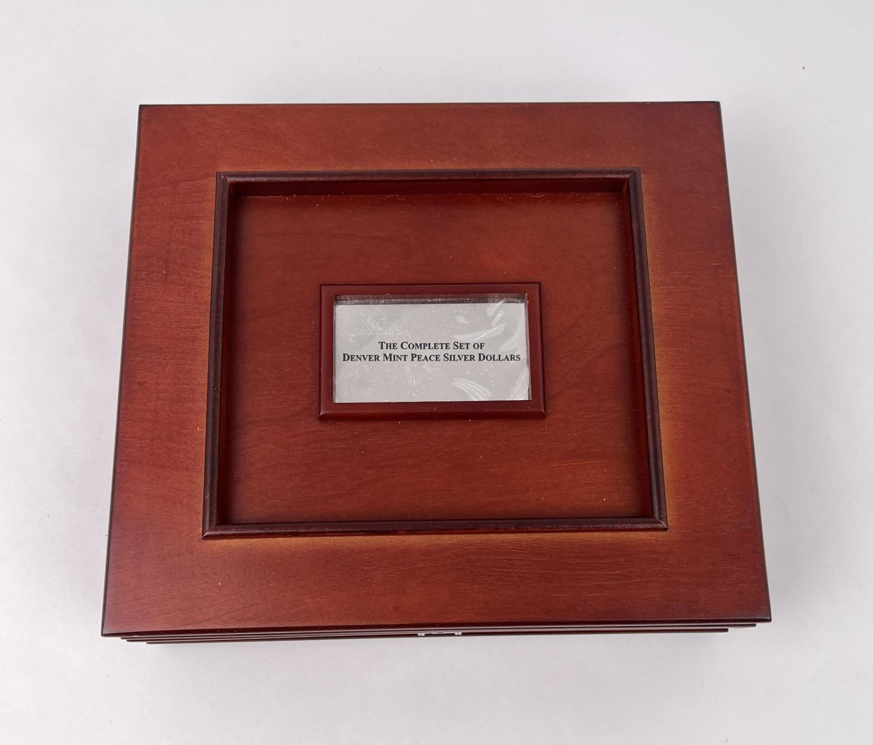 Denver Mint Peace Silver Dollar Complete Set
