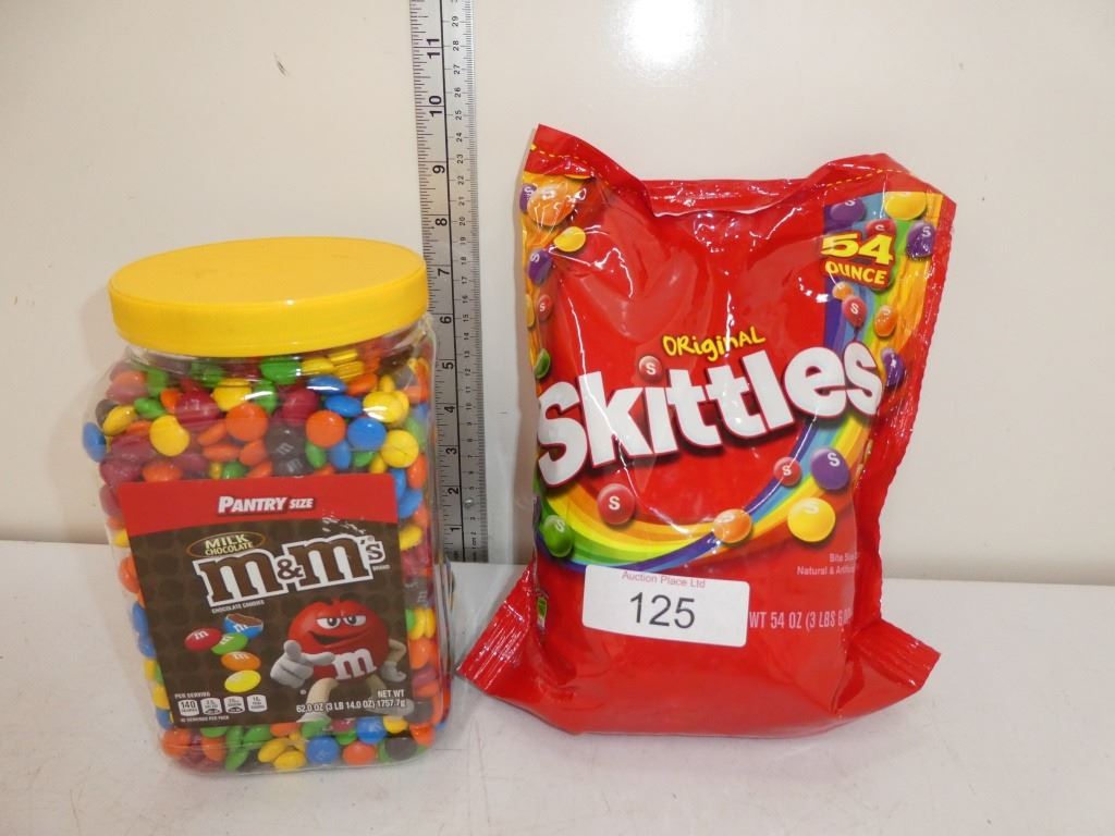 M&M's & Skittles Candy