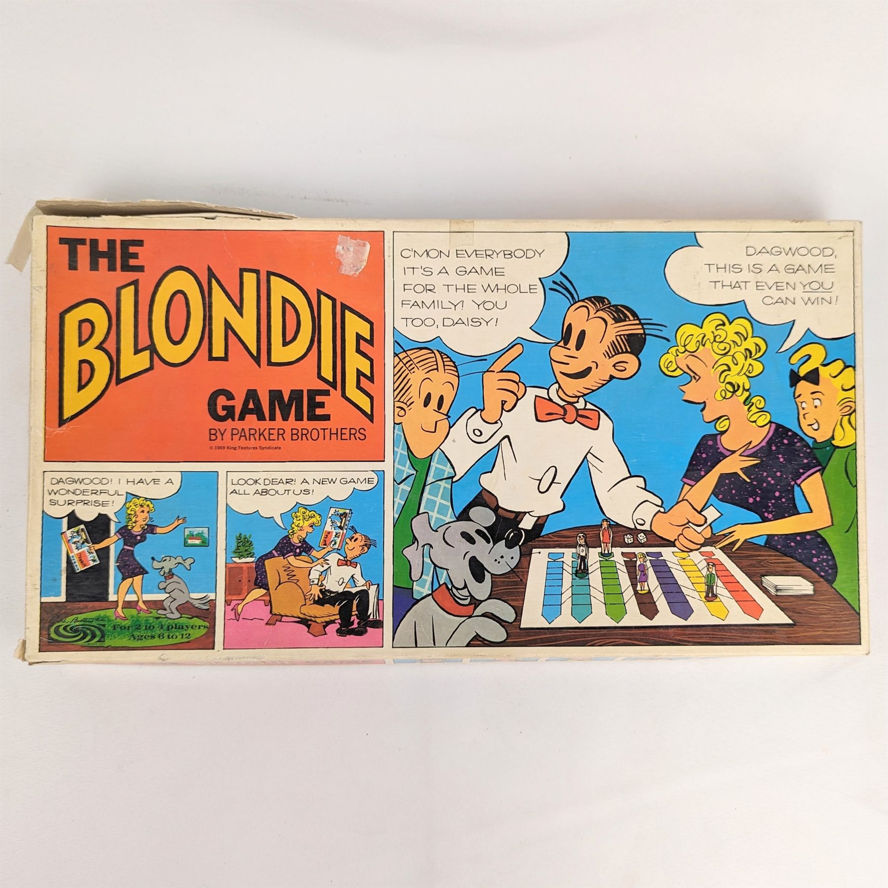 The Blondie Board Game by Parker Bros. 1969